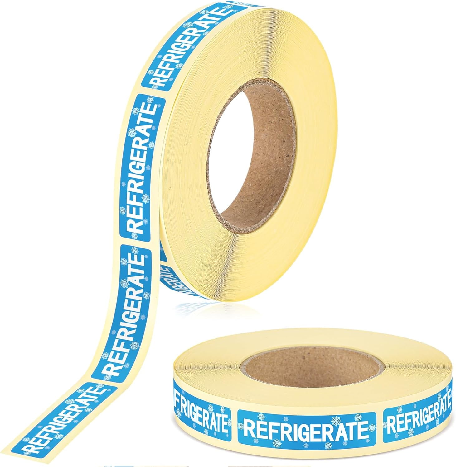 500 Pcs Keep Refrigerated Stickers 0.39" x 1.57" Pharmacy Sticker ...
