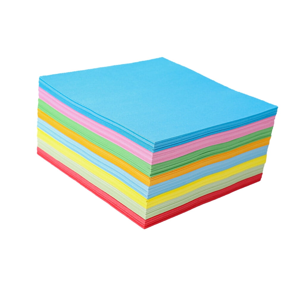 500 Pcs Kids Handwork Paper Craft for Kids Handwork Paper Folding Paper ...