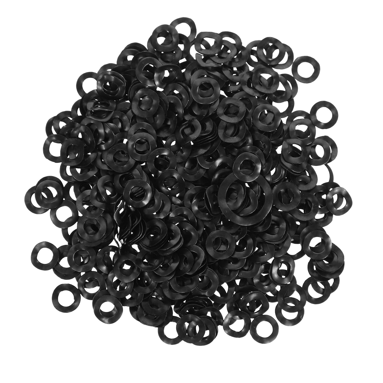 500 Pcs Machine Washer Spring Gasket Stainless Steel Washers Metal Lock ...