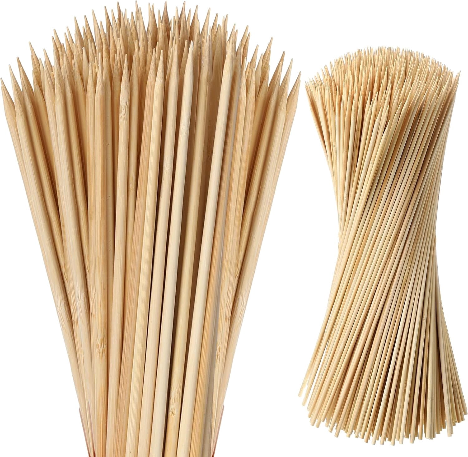 500 Pcs Marshmallow Roasting Sticks 30" Long 5mm Thick, Smores Sticks ...