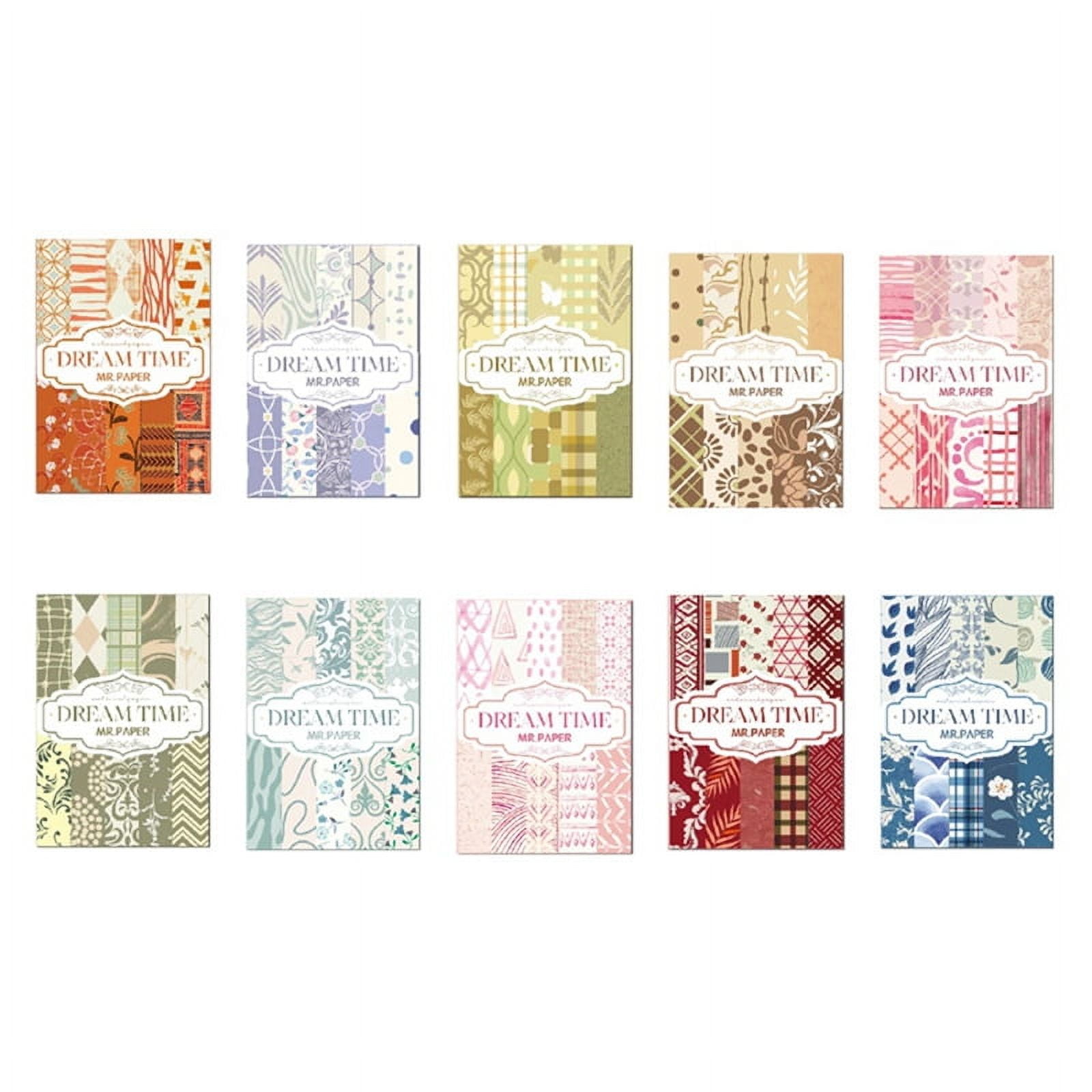 500 Pcs Multi Style Deco Stationery Supplies Writing Paper Junk Journal ...