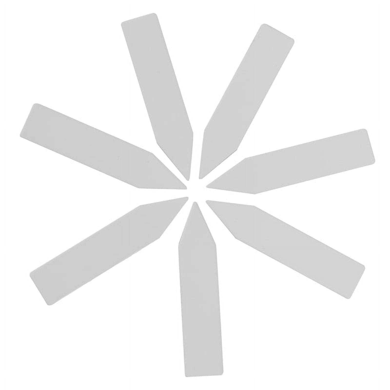 500 Pcs Reusable Pvc Plant Tag Label Tree Fruit Seedling Garden ...