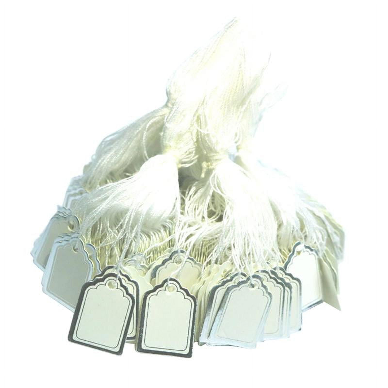 500 Pcs Small Merchandise Price Tags Labels Tied with Strings Strung ...