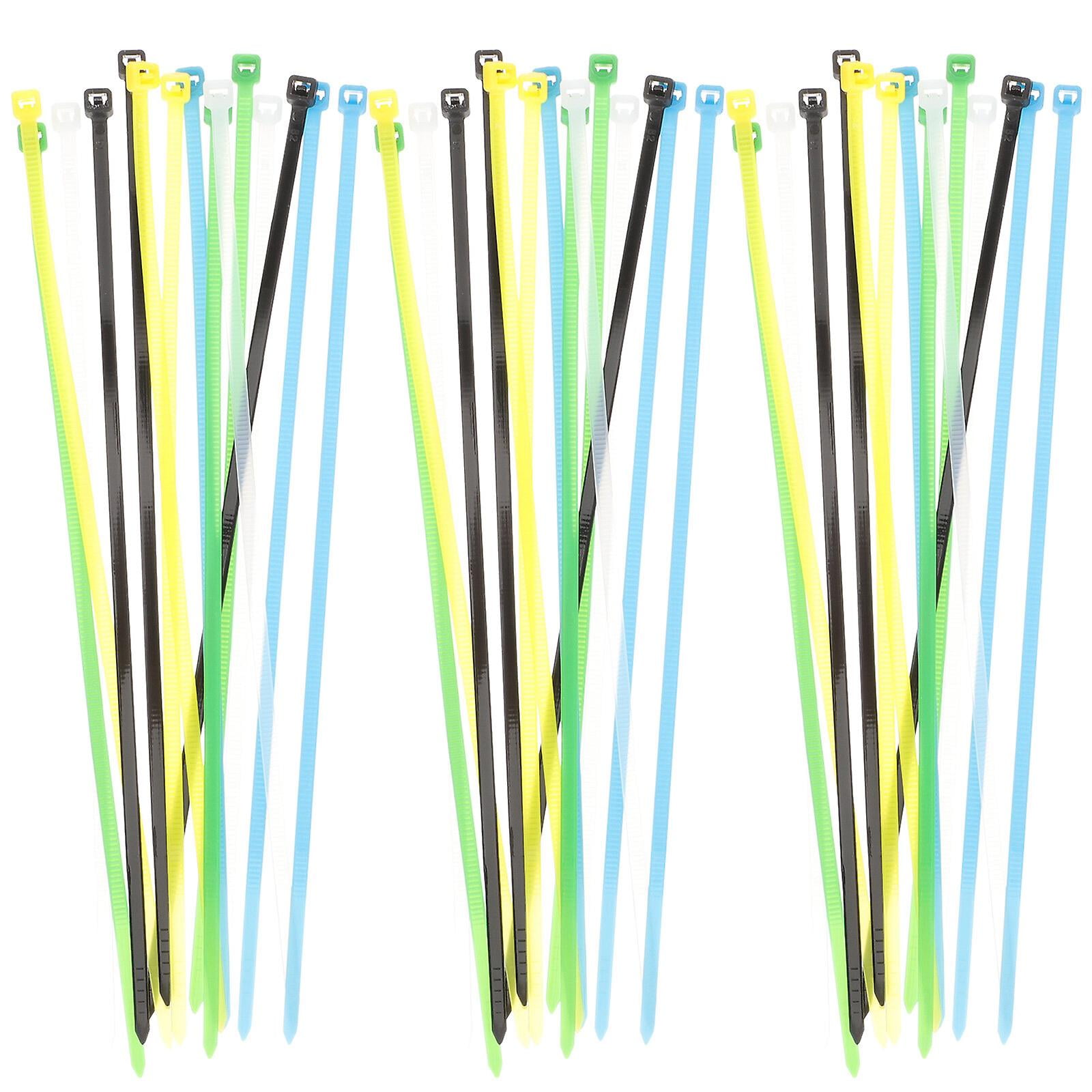 500 Pcs Tie Straps Multi- Cable Ties Locking Cable Ties Cable Ties ...