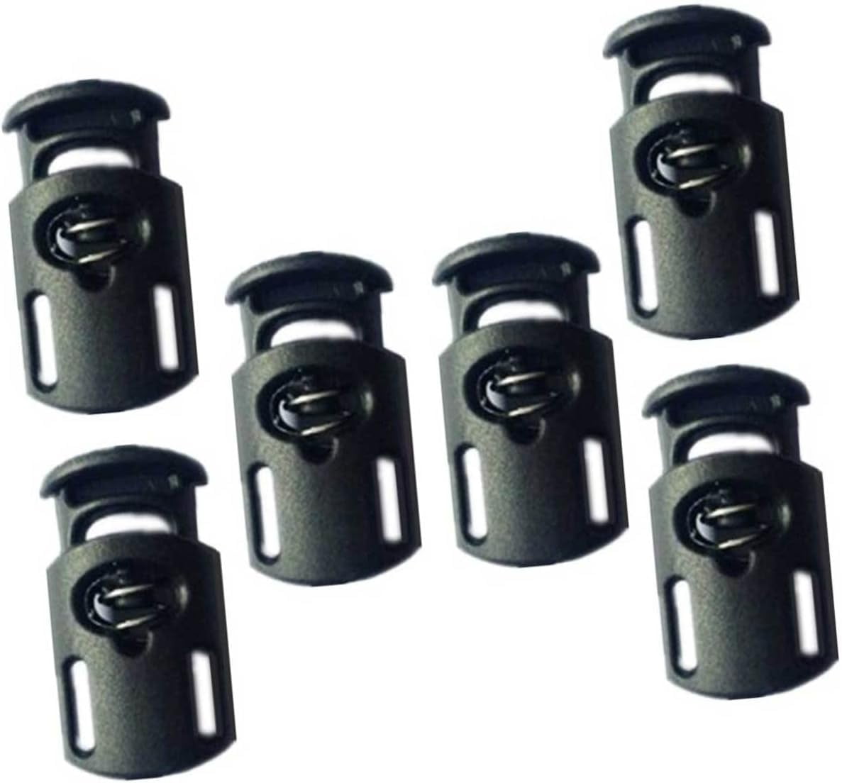 500 Pcs Zipper Slider The Outfit Springs String Cord Locks Buckle Rope ...