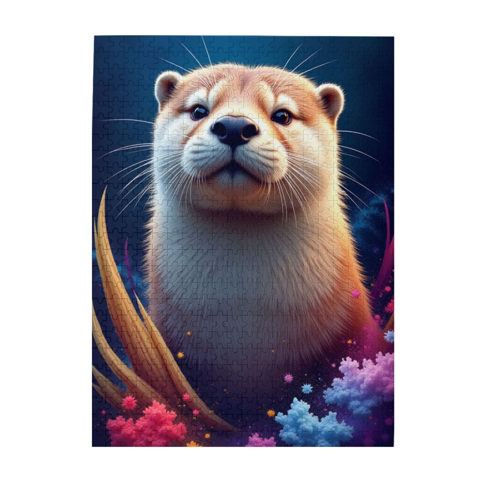 500 Piece Adorable Otter Jigsaw Puzzle For Adults Relaxing And ...