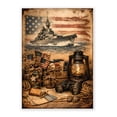 500-Piece Adult Wood Jigsaw Puzzle, Vintage WWII Battleship Patriotic ...