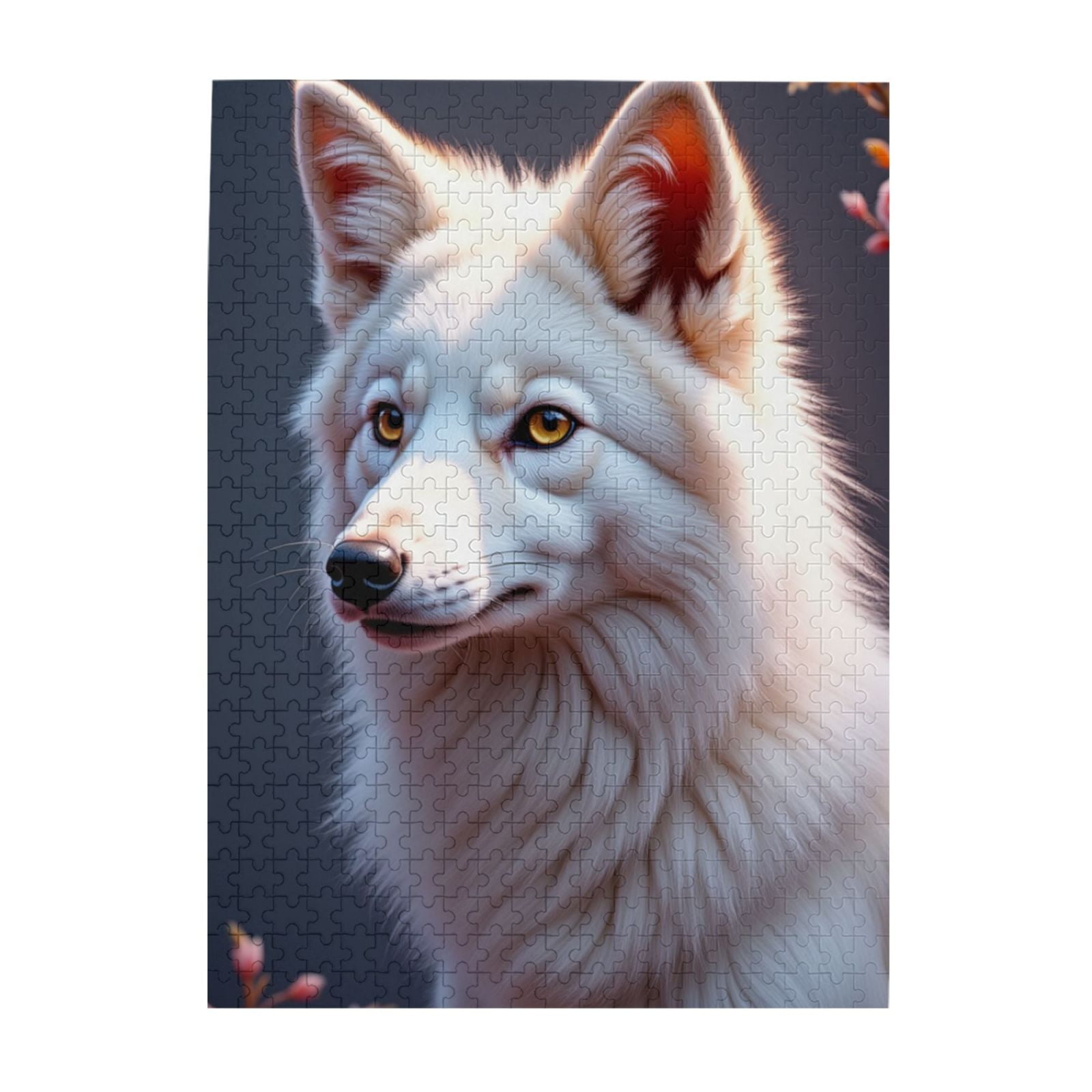 500 Piece Arctic Fox Jigsaw Puzzle For Adults Challenging And Relaxing ...