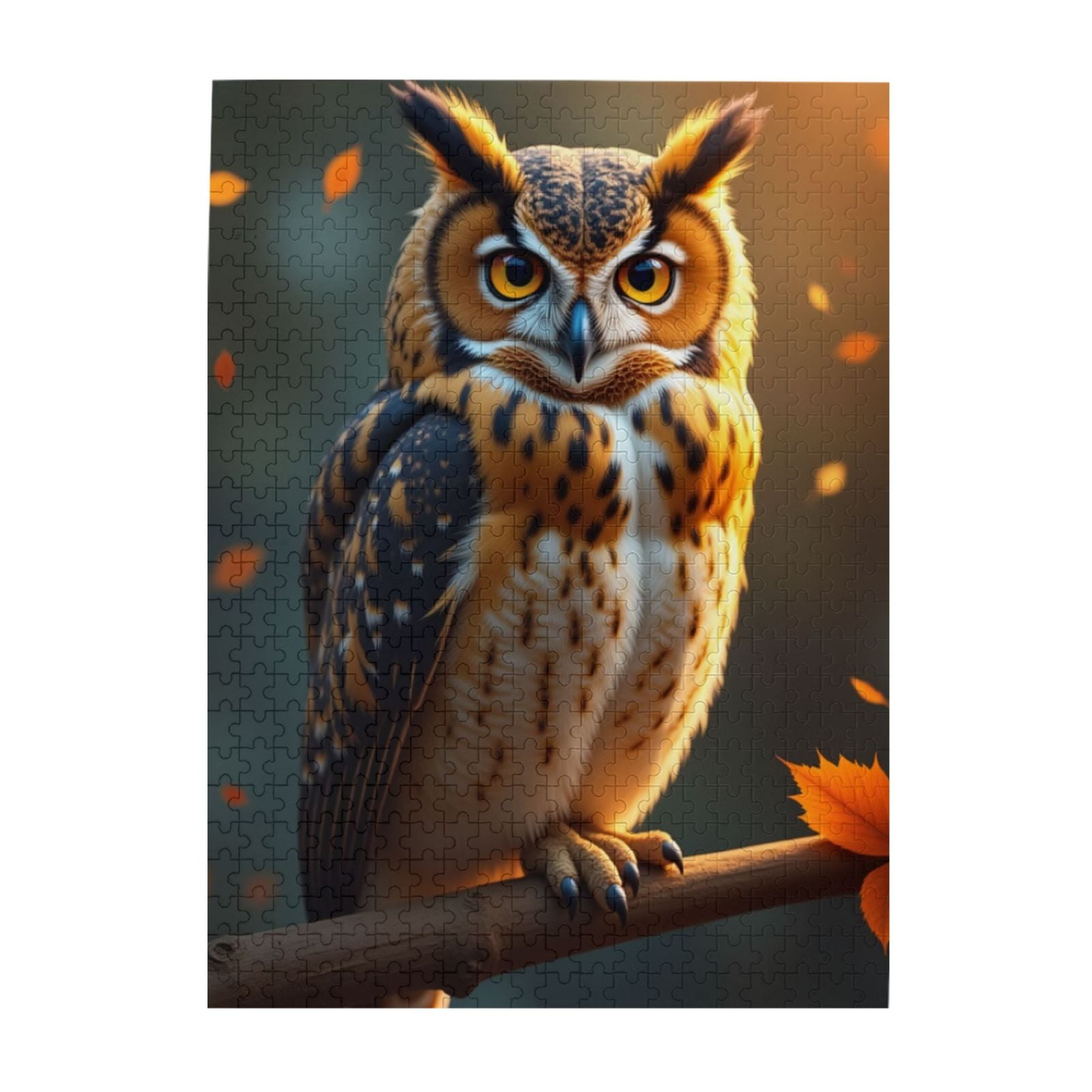 500 Piece Autumn Owl Jigsaw Puzzle For Adults Challenging And Relaxing ...