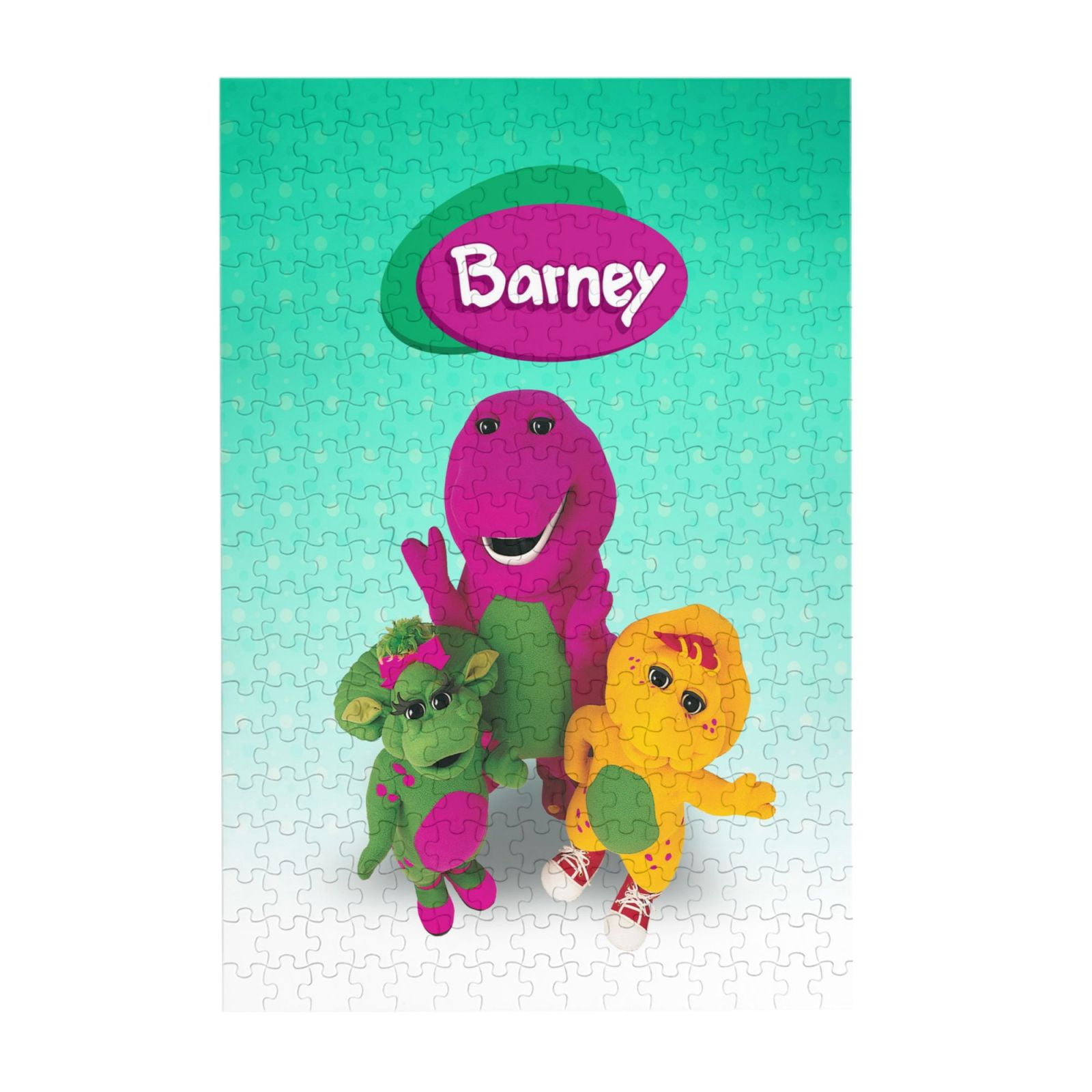 500 Piece Barney And Friends Jigsaw Puzzle for Adults Leisure Gift for ...