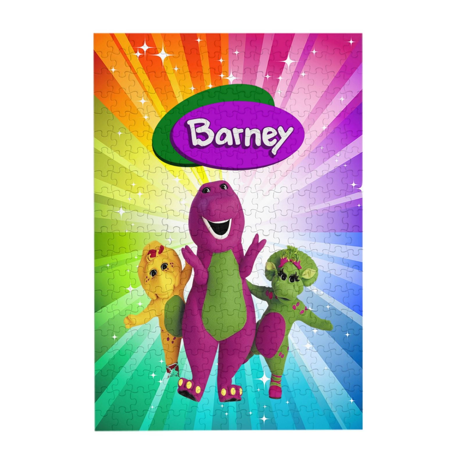 500 Piece Barney And Friends Jigsaw Puzzle for Adults Leisure Gift for ...