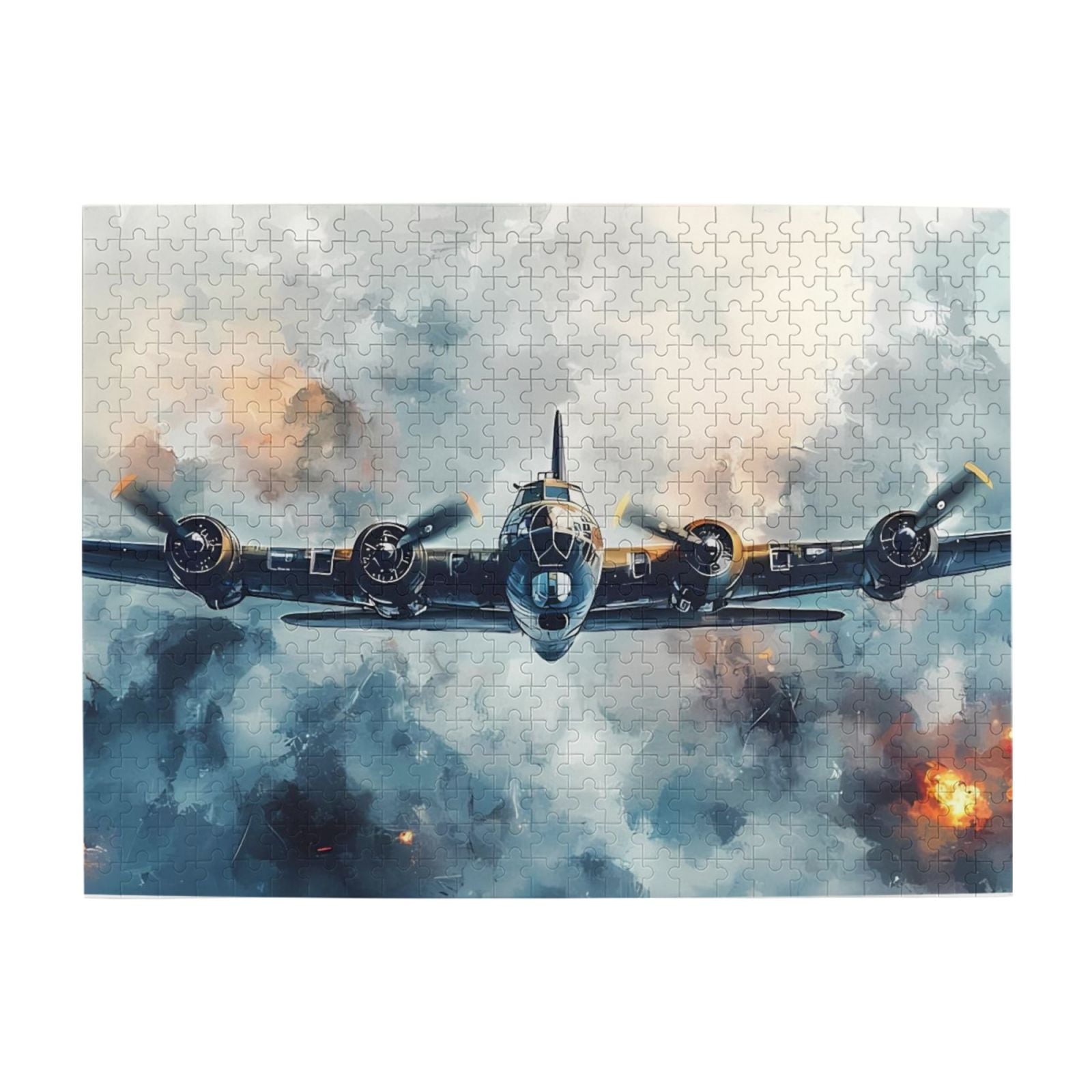 500 Piece Bomber Plane Jigsaw Puzzle For Adults – Stunning WWII ...