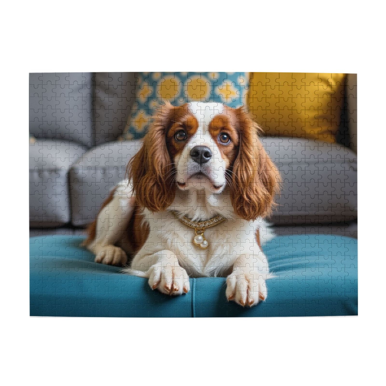 500 Piece Cavalier King Charles Spaniel Jigsaw Puzzle For Adults ...