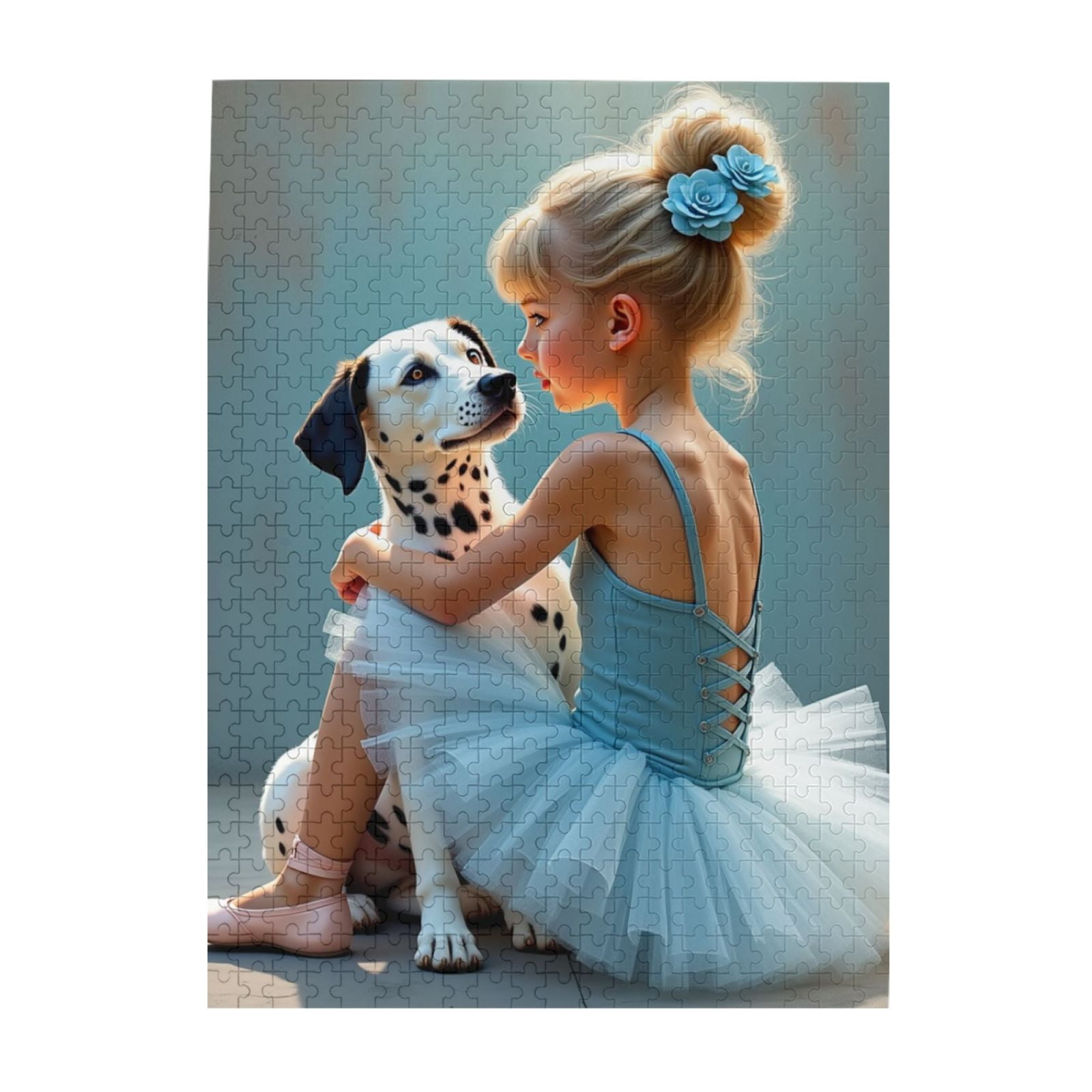 500 Piece Dalmatian And Ballerina Girl Jigsaw Puzzle For Adults ...