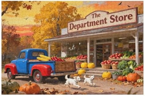 500 Piece Department Store Scene Puzzle for Adults, 20.5"x15 ...