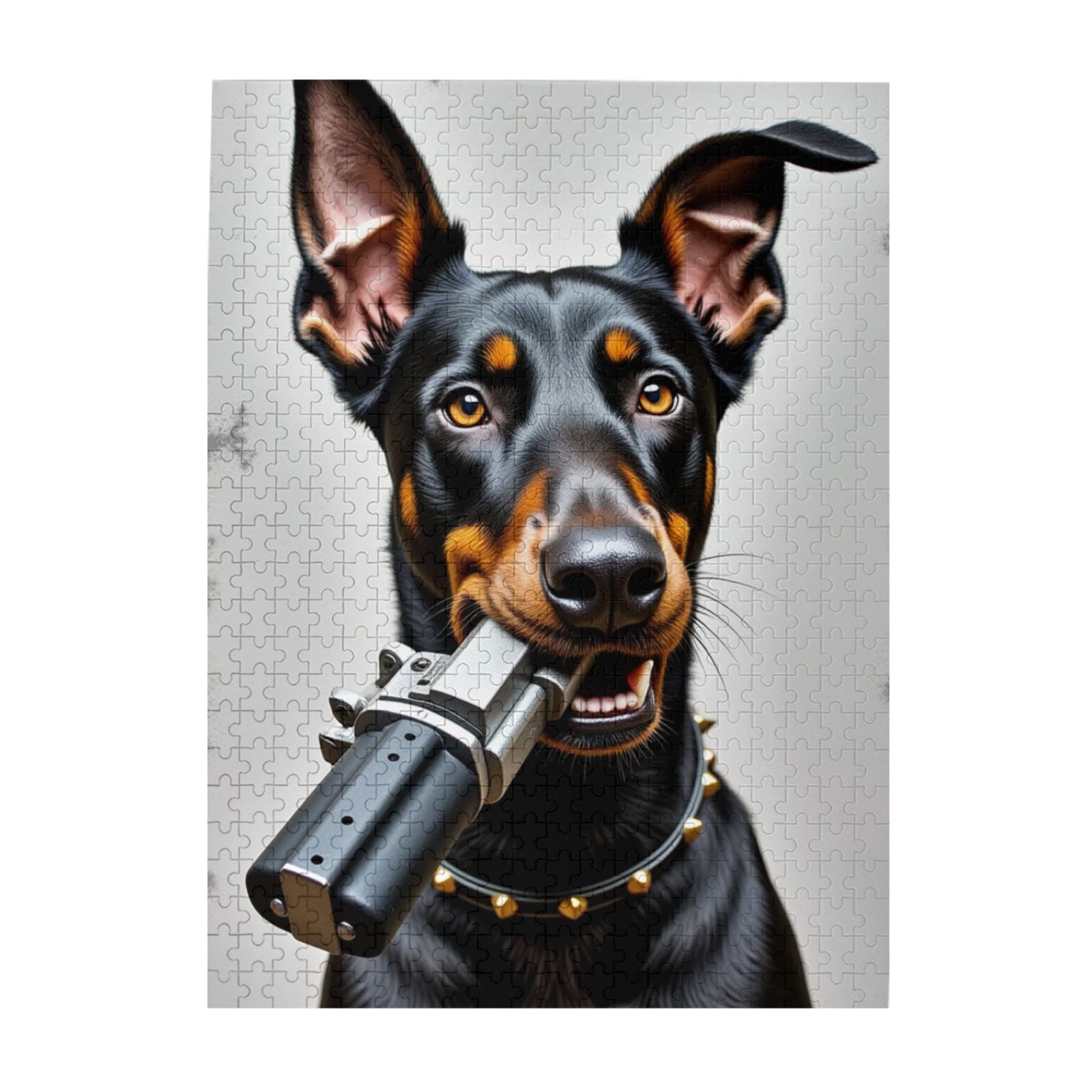 500 Piece Doberman Pinscher Jigsaw Puzzle For Adults Challenging & Fun ...