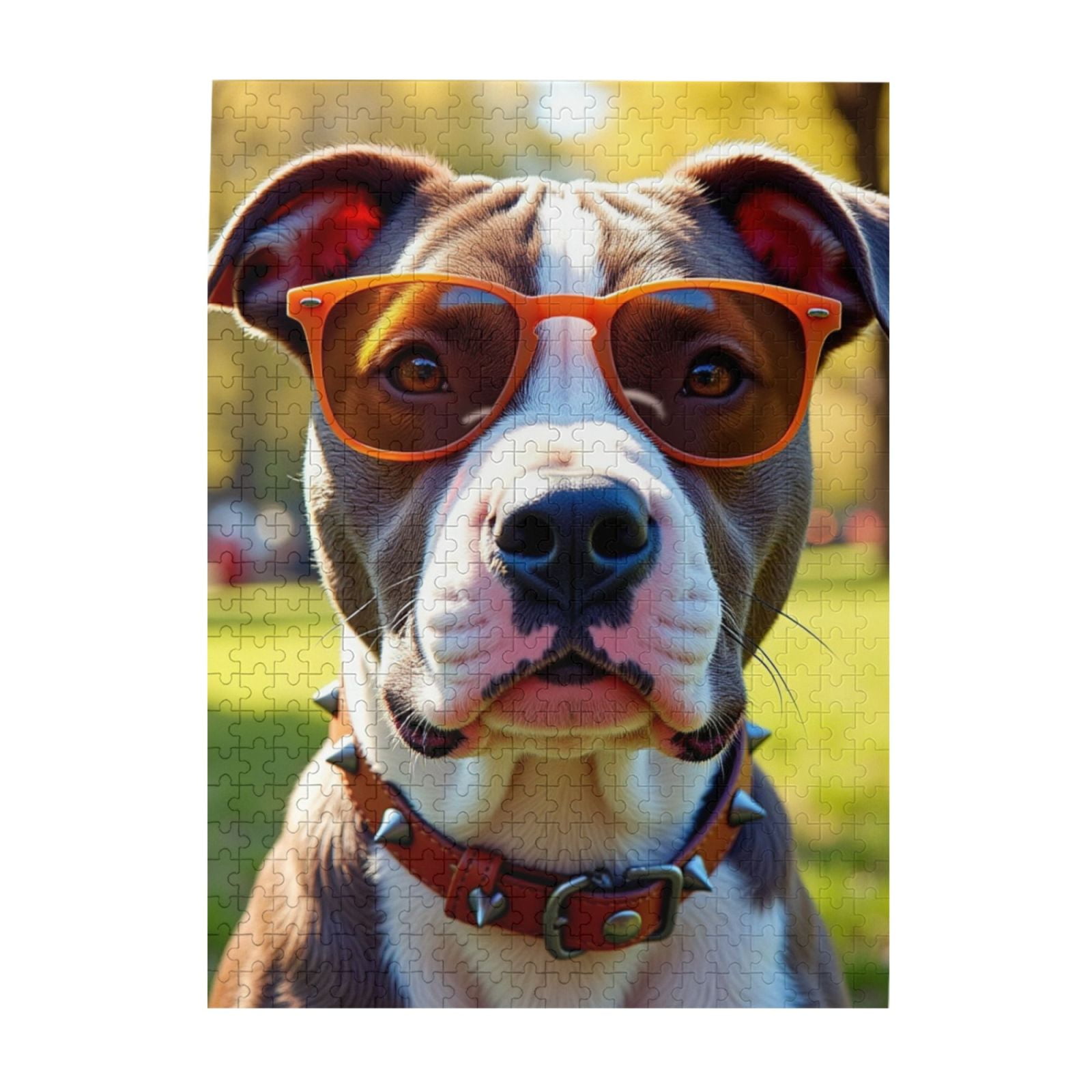 500 Piece Dog In Sunglasses Jigsaw Puzzle For Adults Fun & Challenging ...