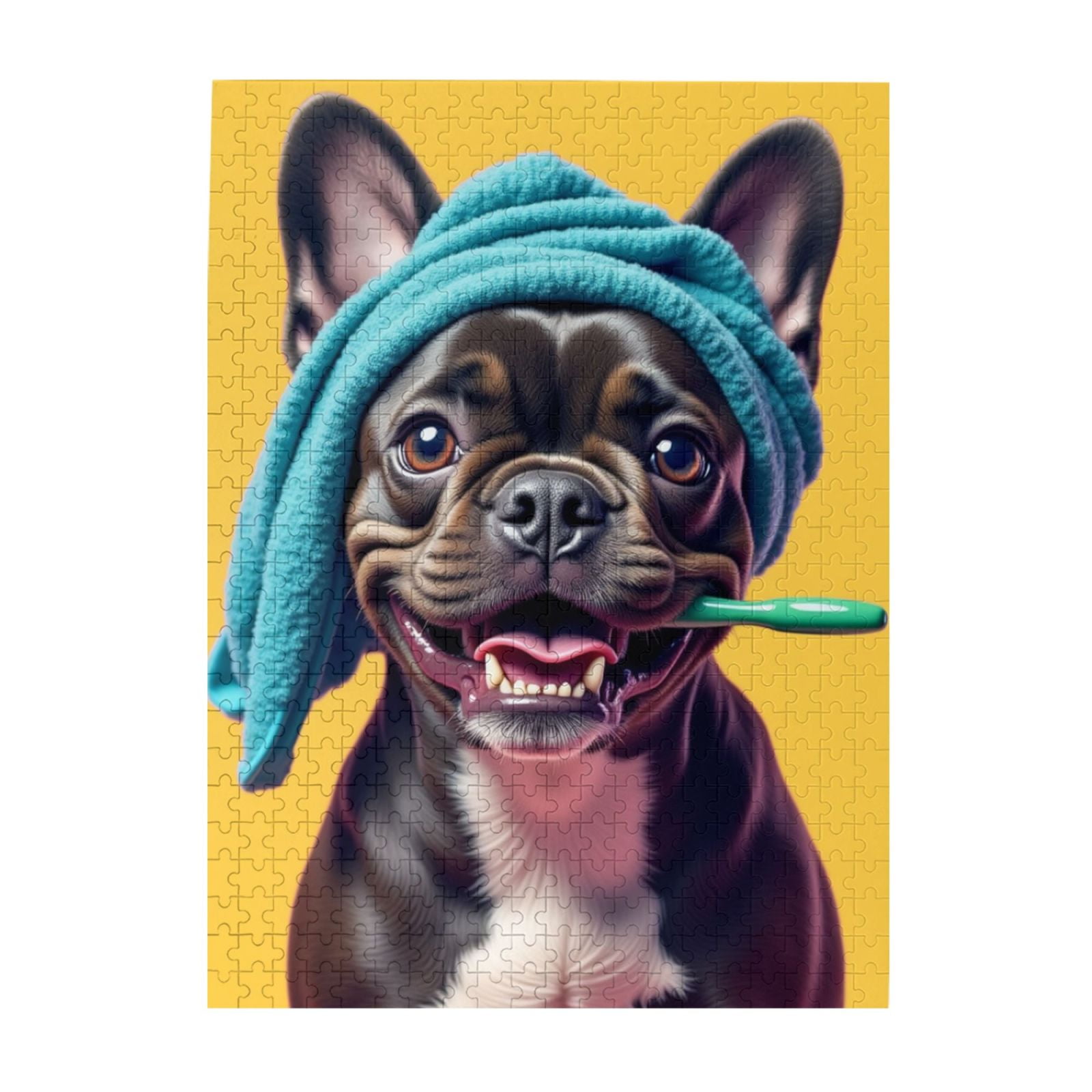 500 Piece French Bulldog Jigsaw Puzzle For Adults Fun And Challenging ...