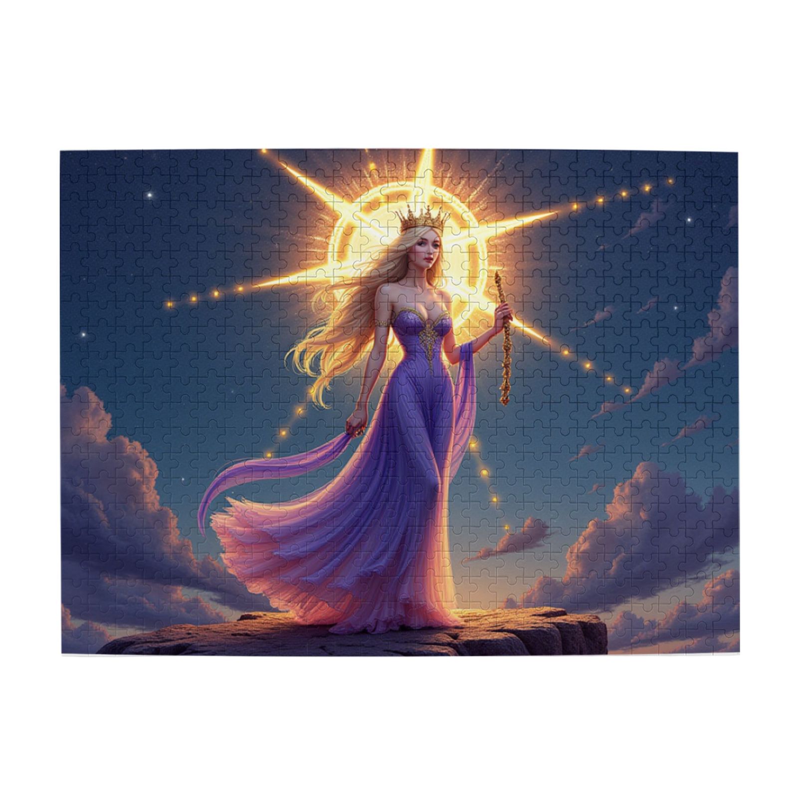 500 Piece Goddess Jigsaw Puzzle For Adults Angel leading lady ...