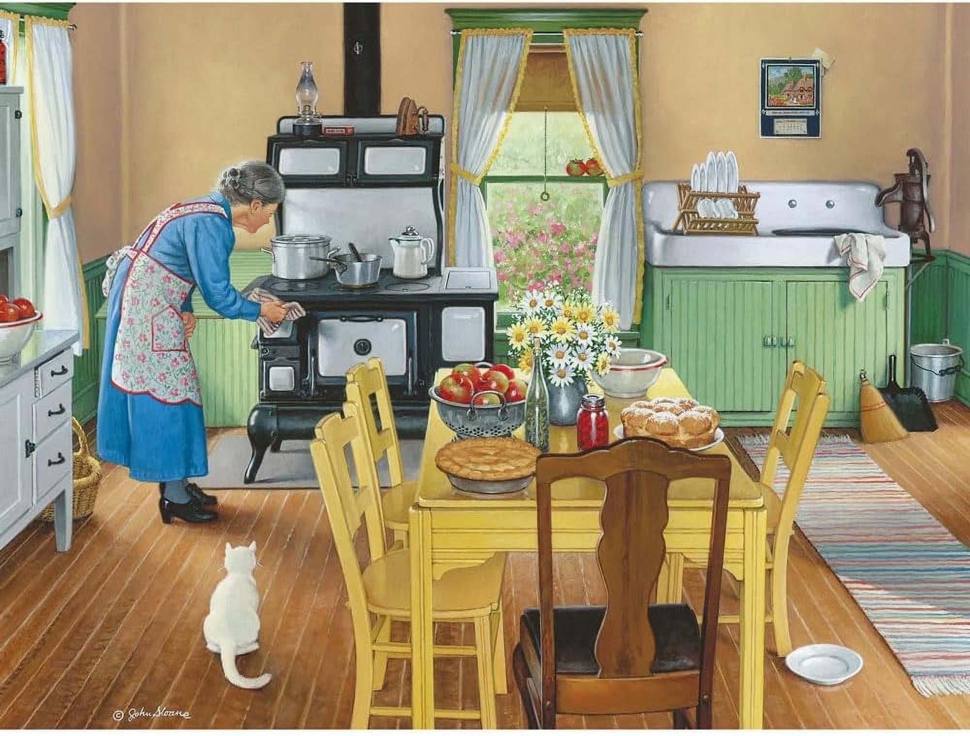 Bits And Pieces, Jigsaw Puzzle, 18"x24", Grandma's Kitchen - Walmart.com