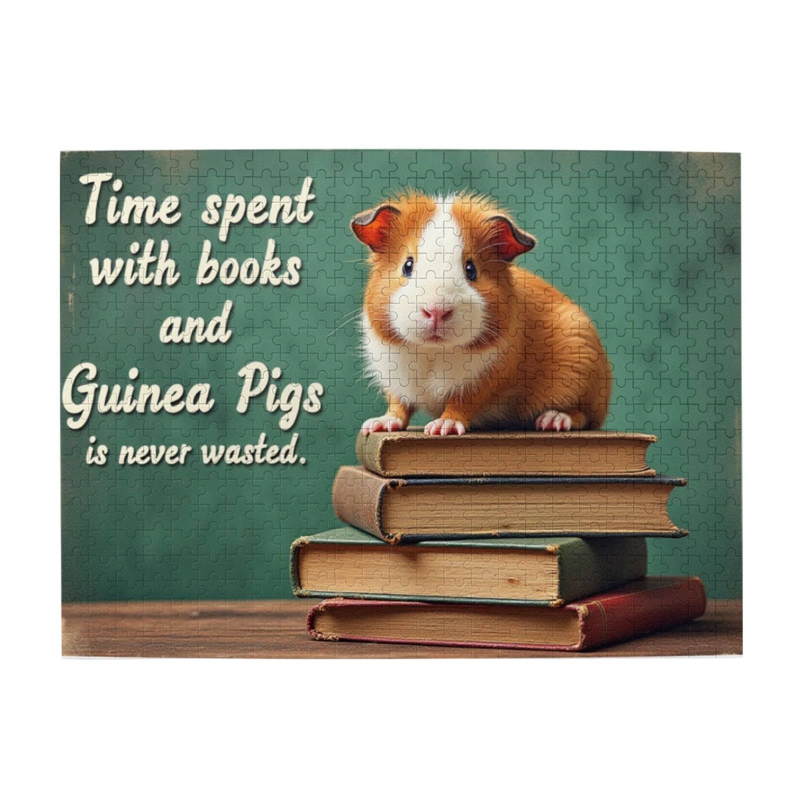 500 Piece Guinea Pig Jigsaw Puzzle For Adults Cute Animal Puzzles ...