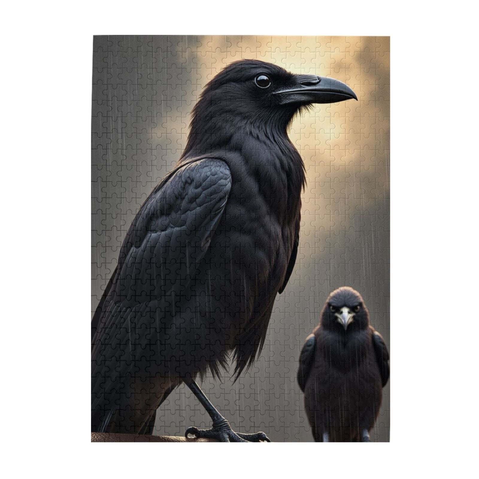 500 Piece Jigsaw Puzzle For Adults Rain Crows Challenging & Relaxing ...