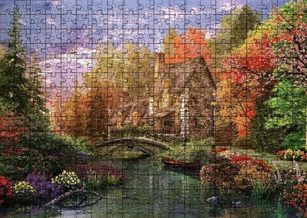 500 Piece Jigsaw Puzzle for Adults Stone Bridge Wooden Puzzle ...