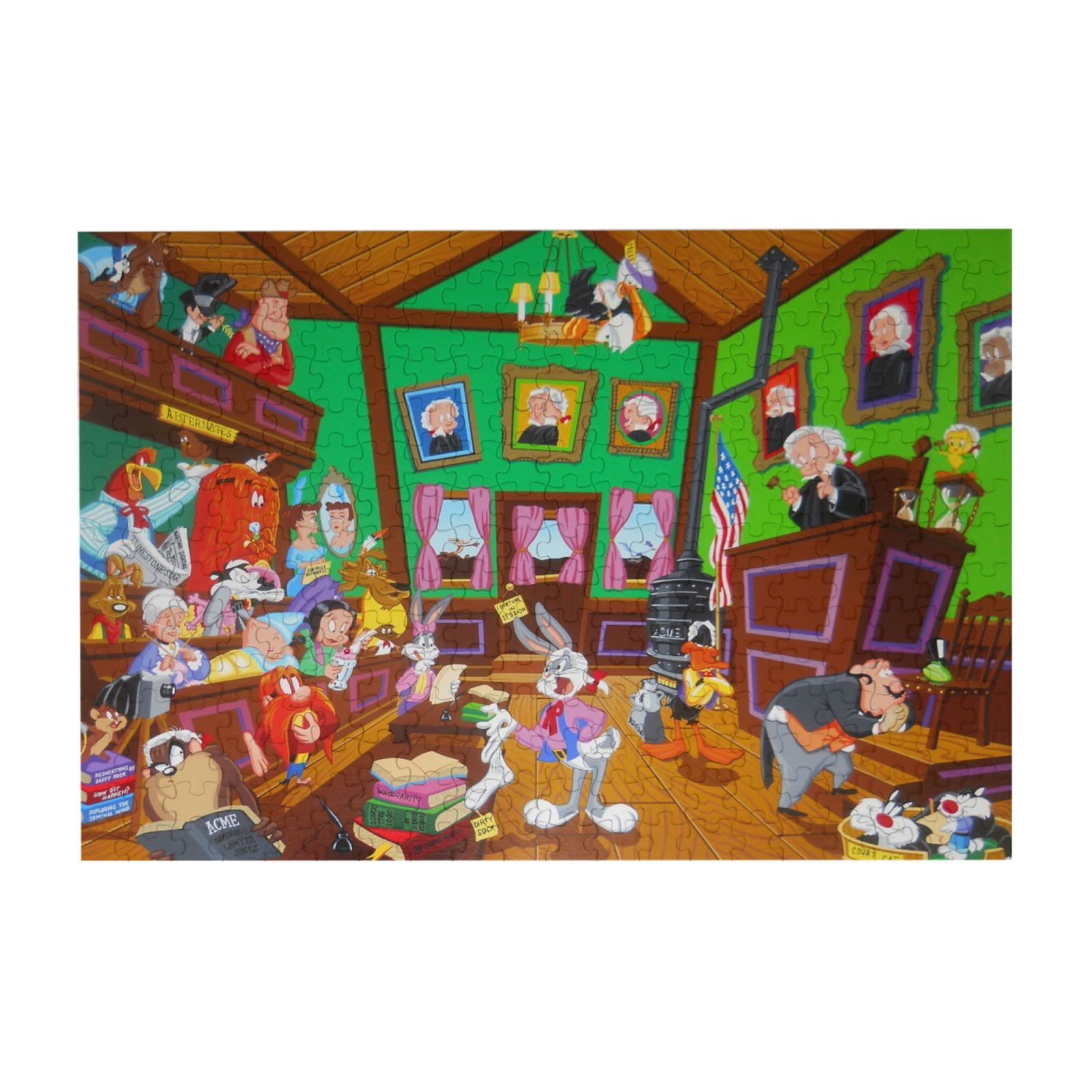 500 Piece Jigsaw Puzzle For Adults & Kids - Looney Tunes Cartoons ...