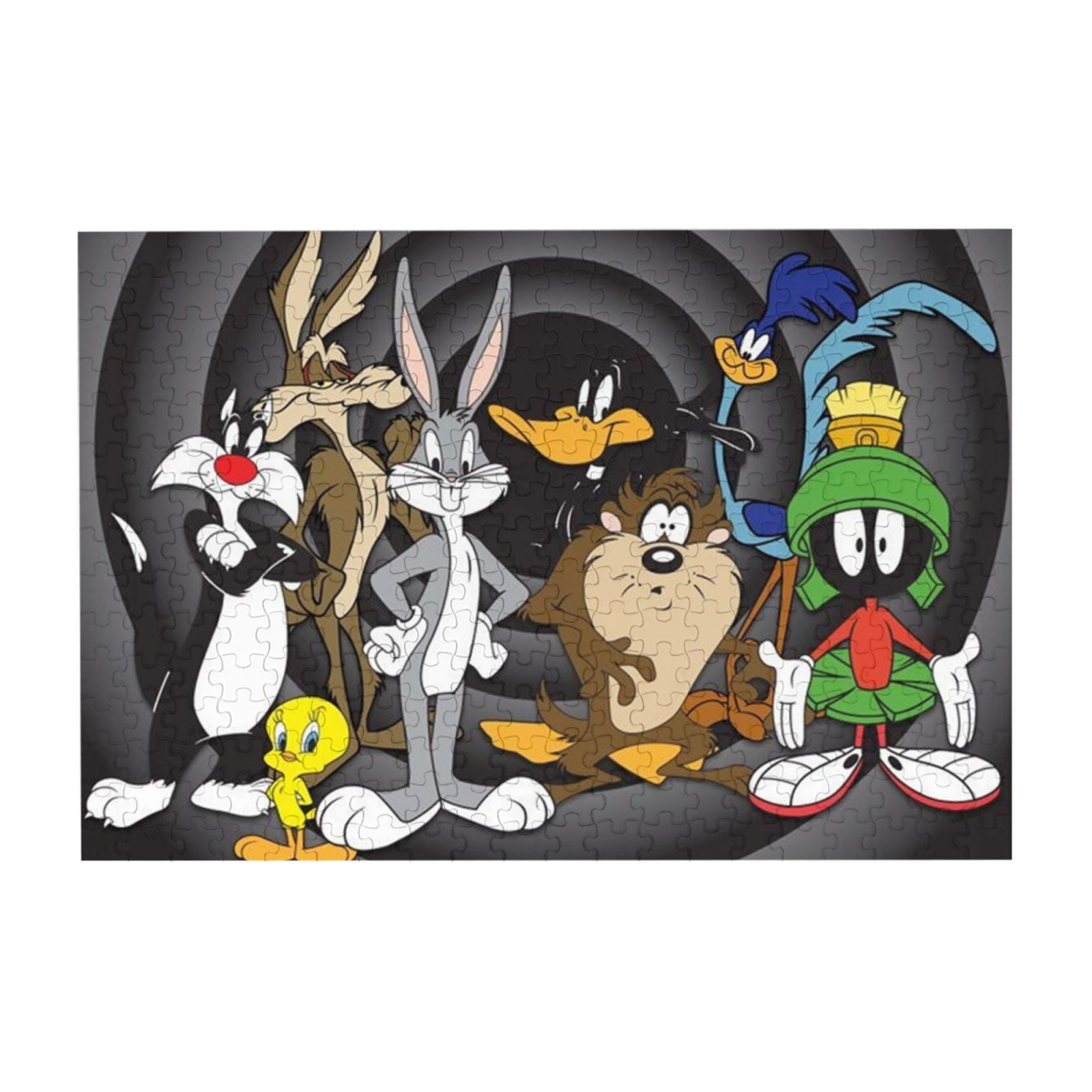500 Piece Jigsaw Puzzle For Adults & Kids - Looney Tunes Cartoons ...
