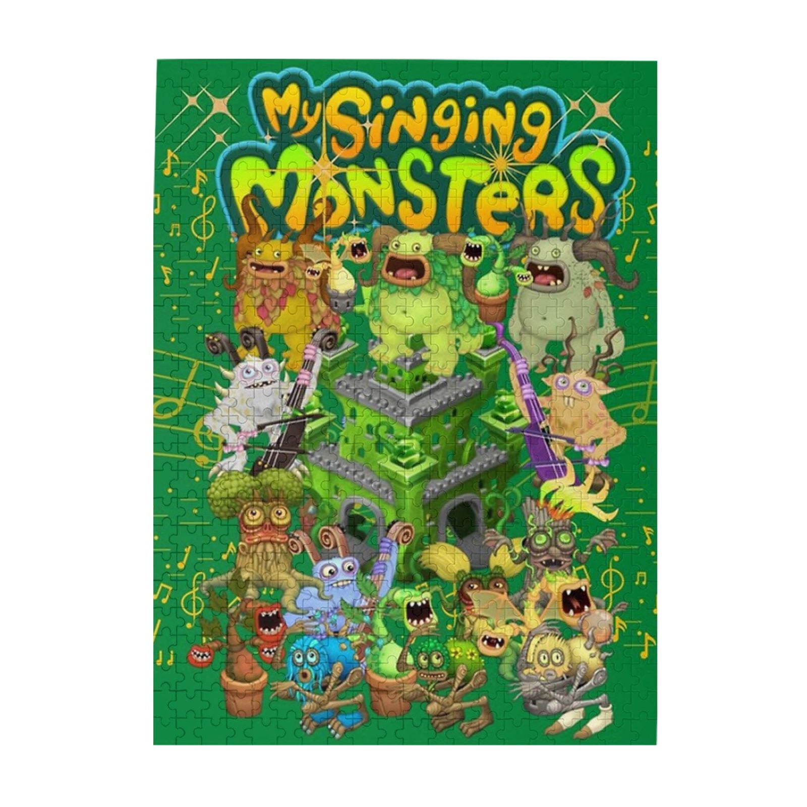 500 Piece Jigsaw Puzzle For Adults & Kids - My Singing Monsters Puzzle ...