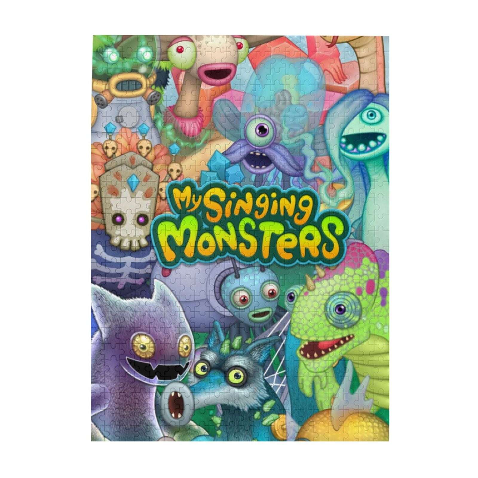 500 Piece Jigsaw Puzzle For Adults & Kids - My Singing Monsters Puzzle ...