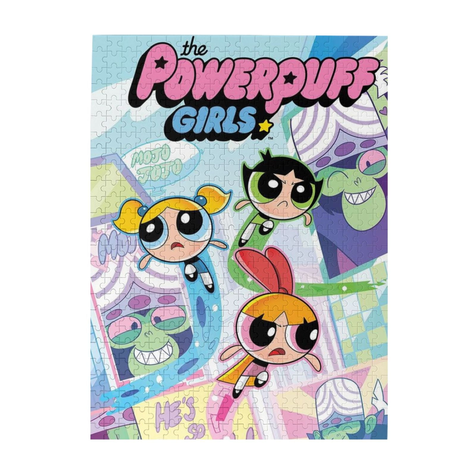 500 Piece Jigsaw Puzzle For Adults & Kids - The Powerpuff Girls Puzzle ...