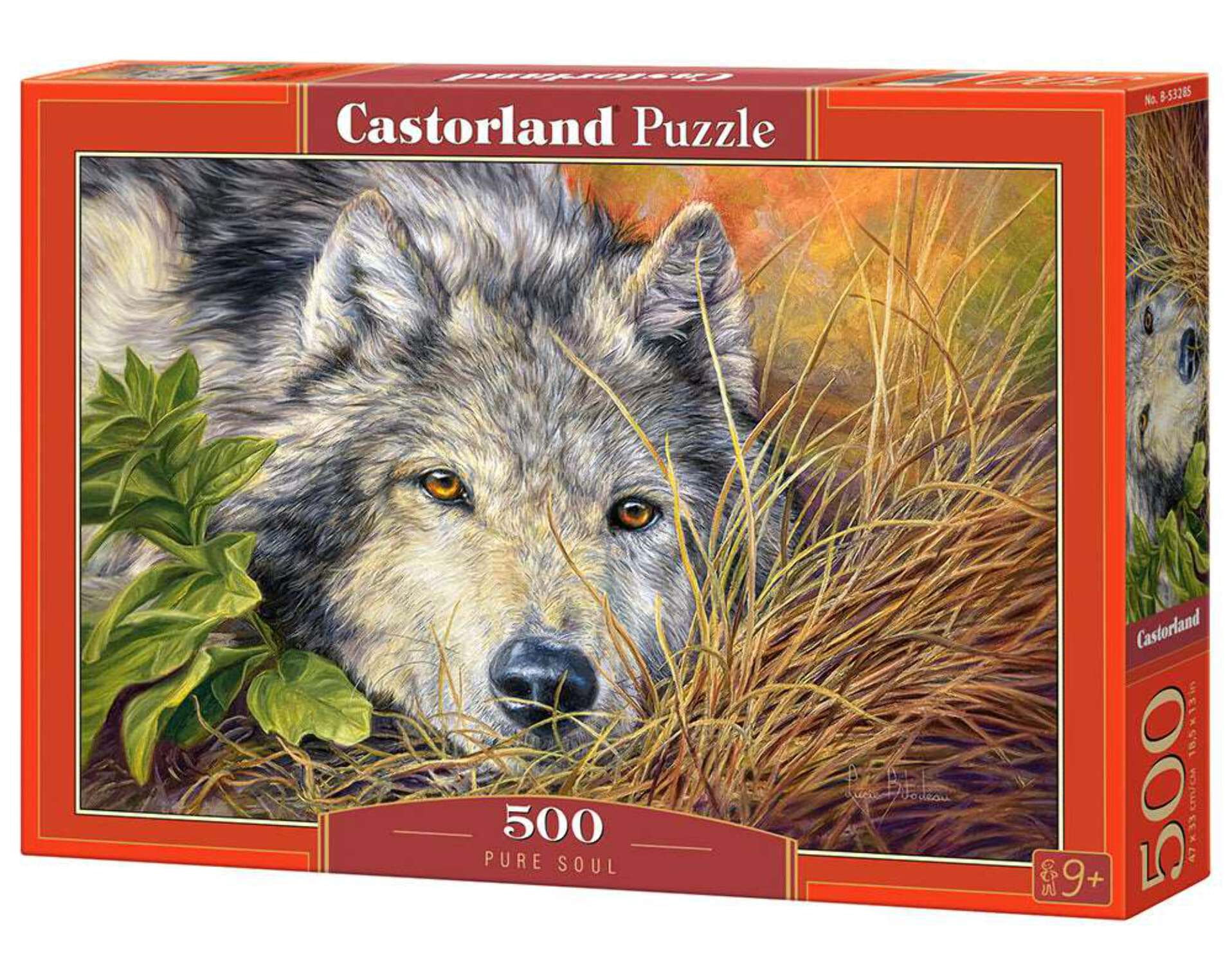500 Piece Jigsaw Puzzle, Pure Soul, Animal puzzle, Wolf, Nature puzzle ...