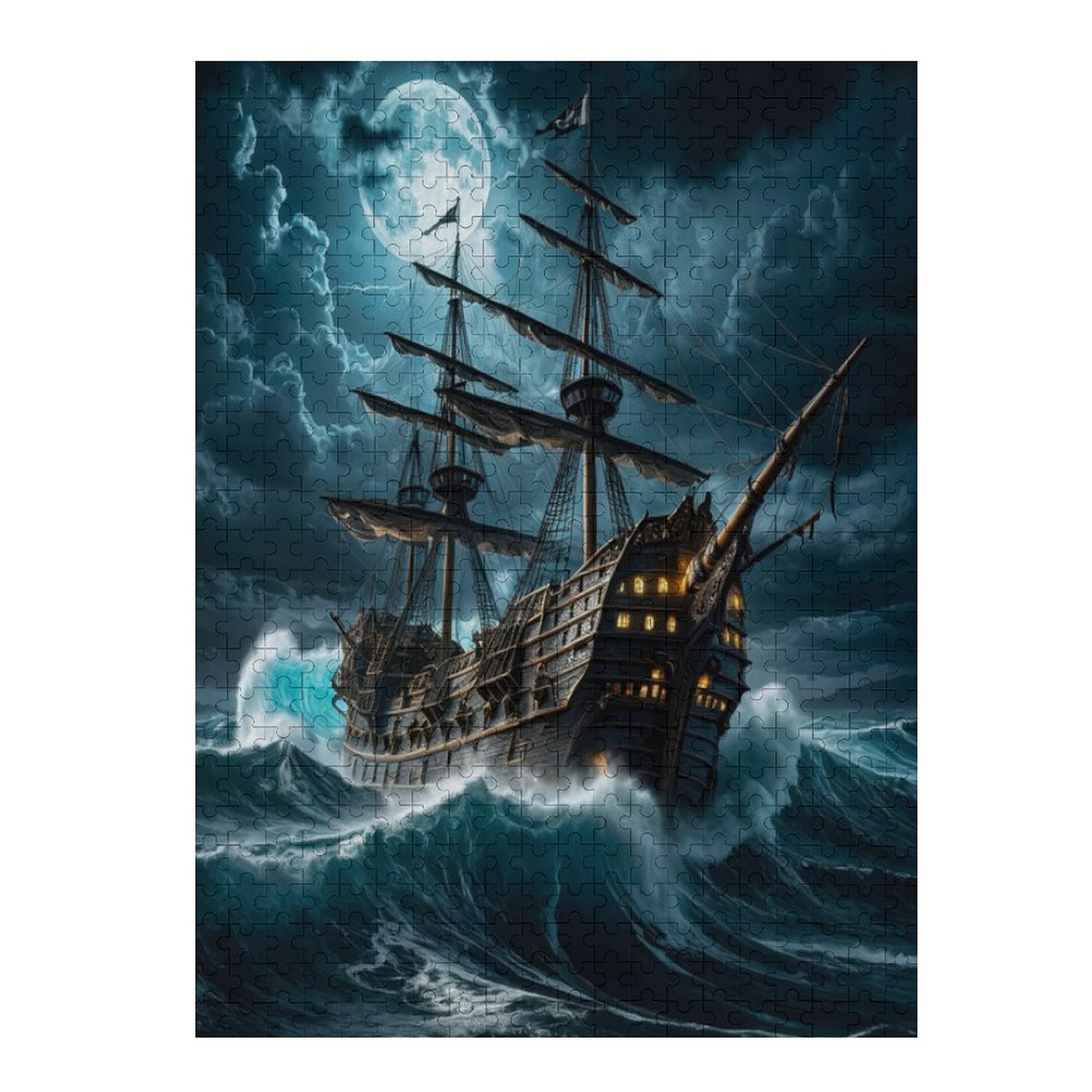500 Piece Jigsaw Puzzle Ship Puzzles For Kids & Teens,Fun Educational ...