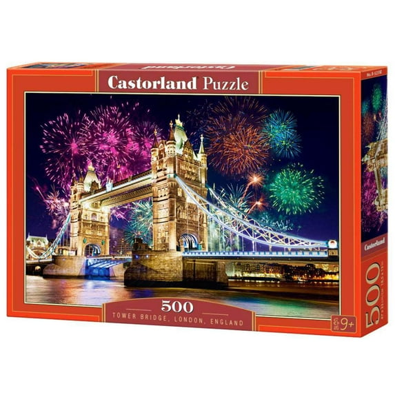 Bridge Toys - Castorland, 500 Piece Jigsaw Puzzle, Tower Bridge, London ...