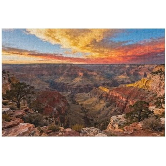 500 Piece Jigsaw Puzzle for Adults, Mountain Nature Landscape, Peaceful ...