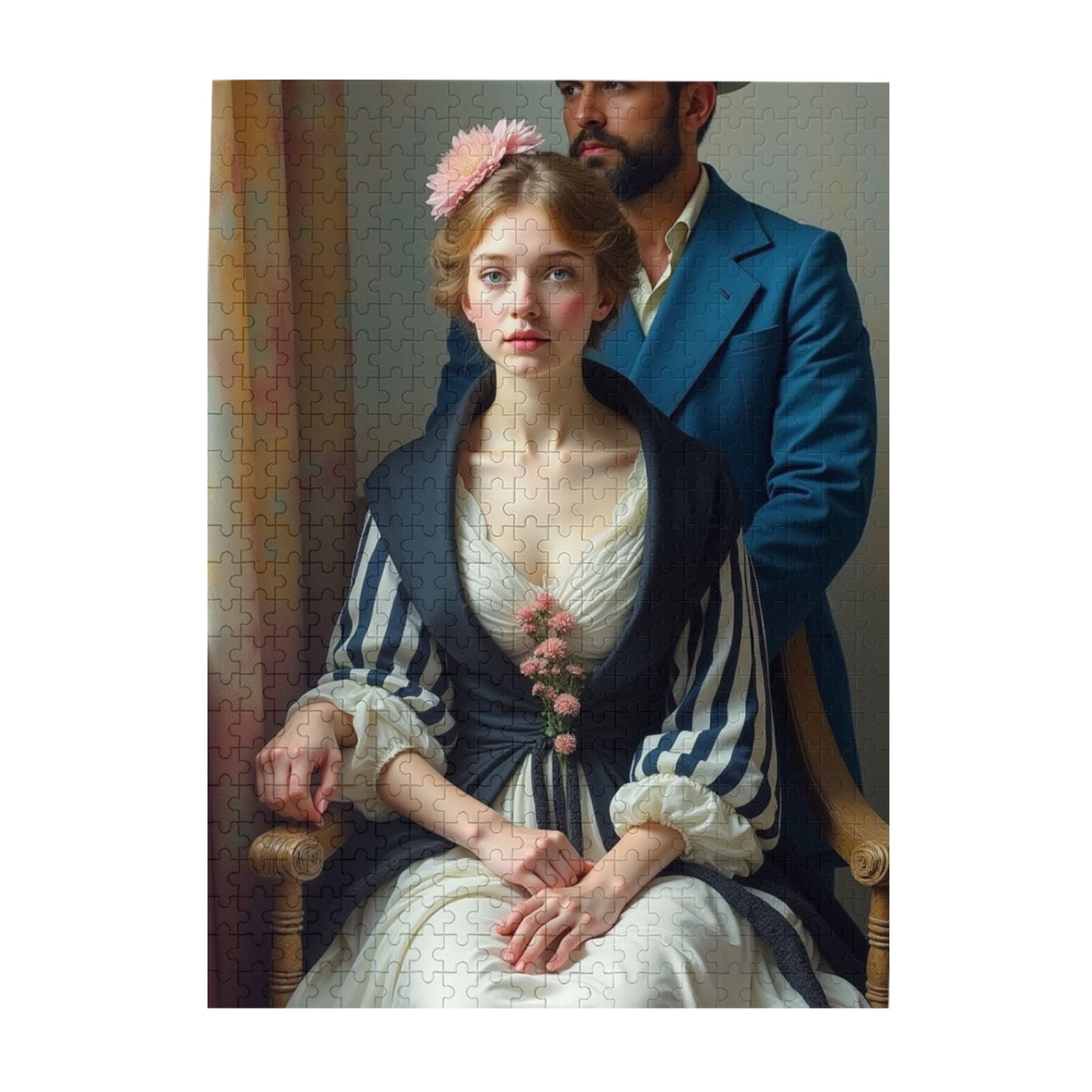 500 Piece Jigsaw Puzzles For Adults Elegant Couple Romantic Artwork ...