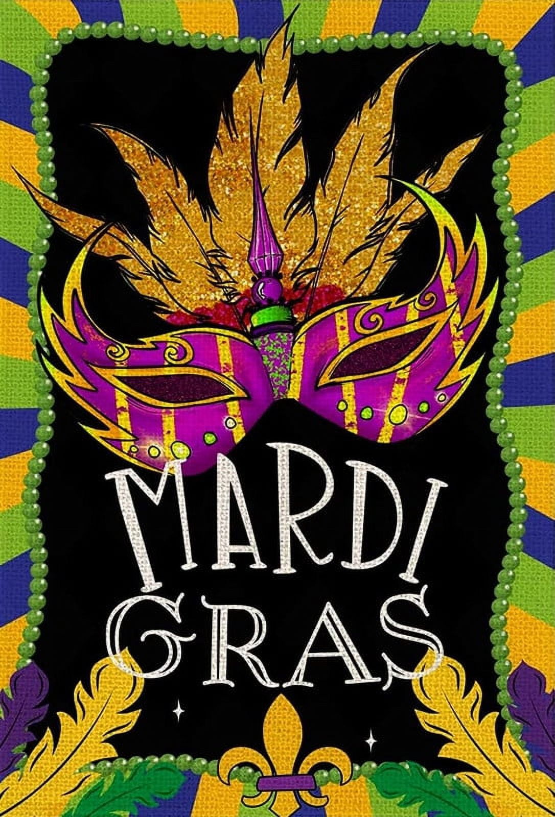 500 Piece Jigsaw Puzzles, Mardi Gras Masquerade Mask Fleur de Lis ...