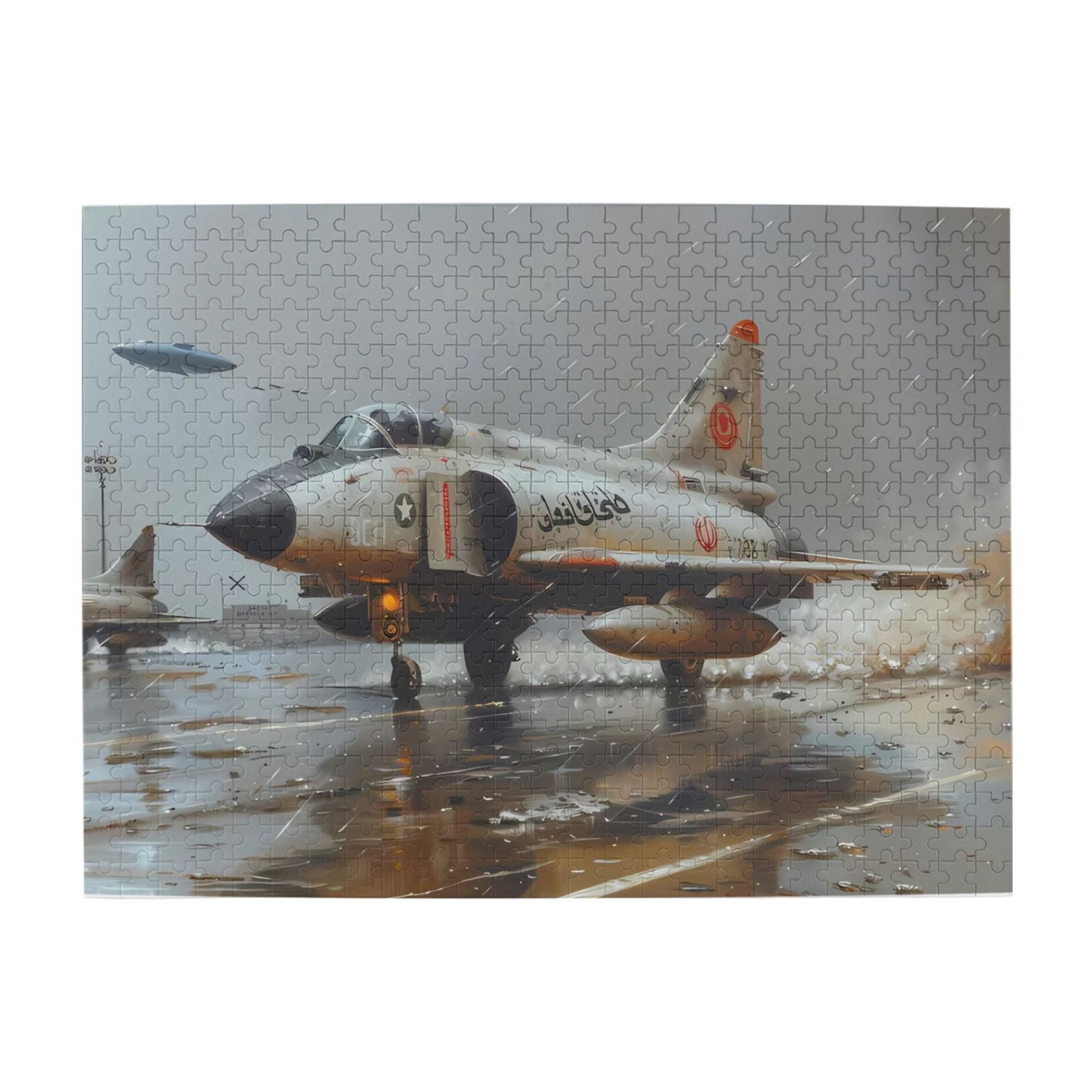 500 Piece Military Fighter Jet Jigsaw Puzzle For Adults – Captivating ...