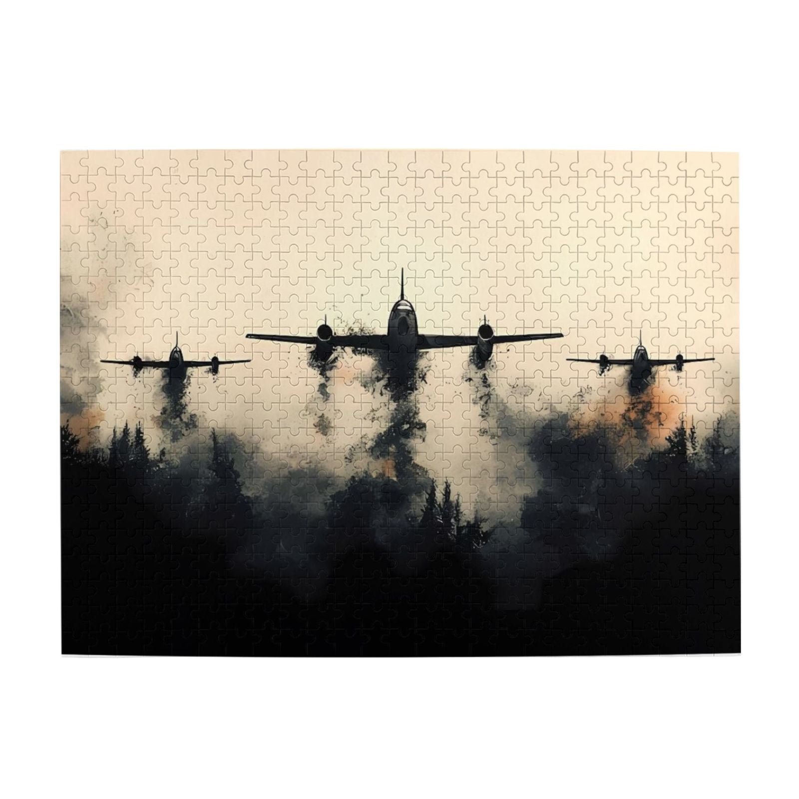 500 Piece Military Fighter Planes Jigsaw Puzzle For Adults – Fun ...