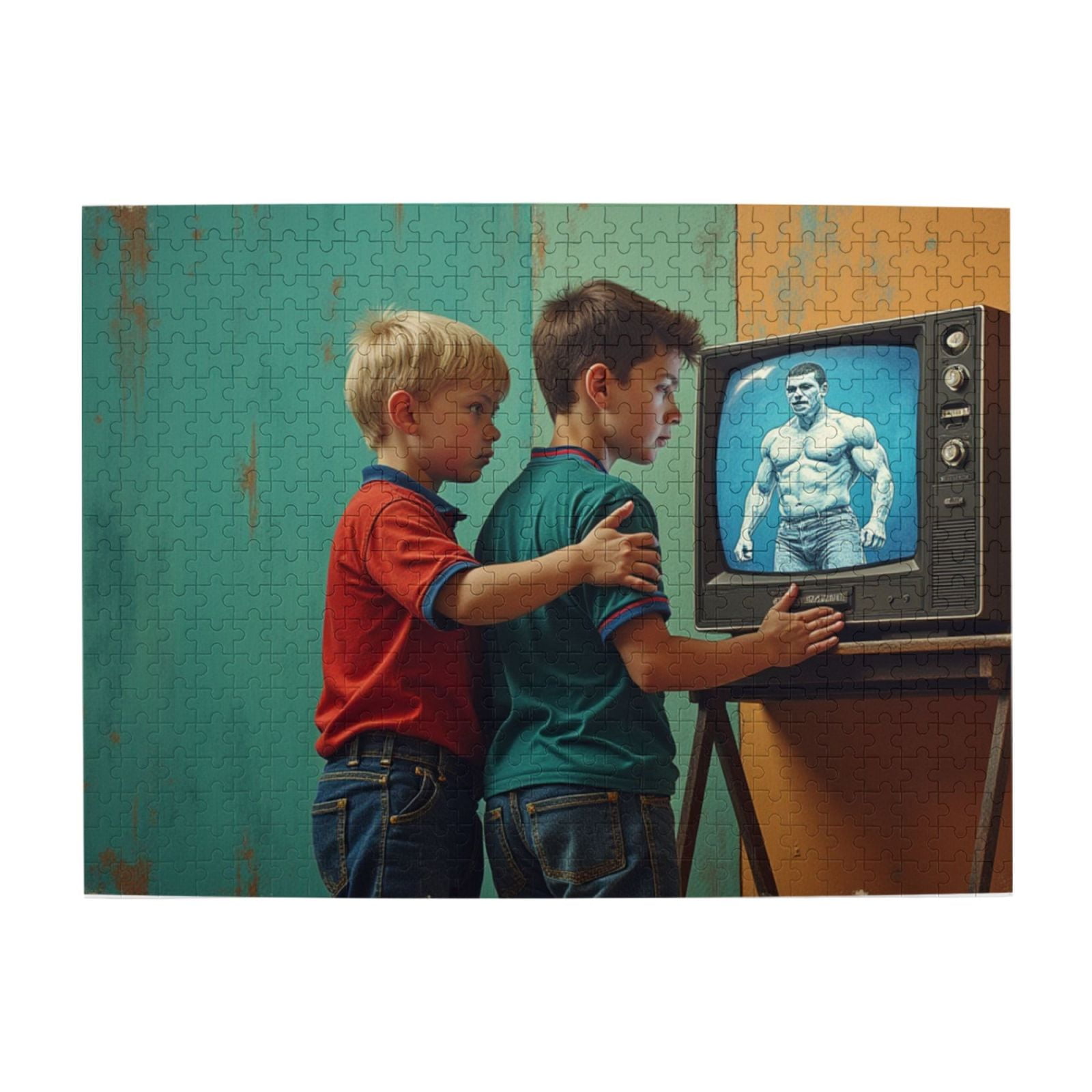 500 Piece Muscle Man Jigsaw Puzzle For Adults – Challenging And ...