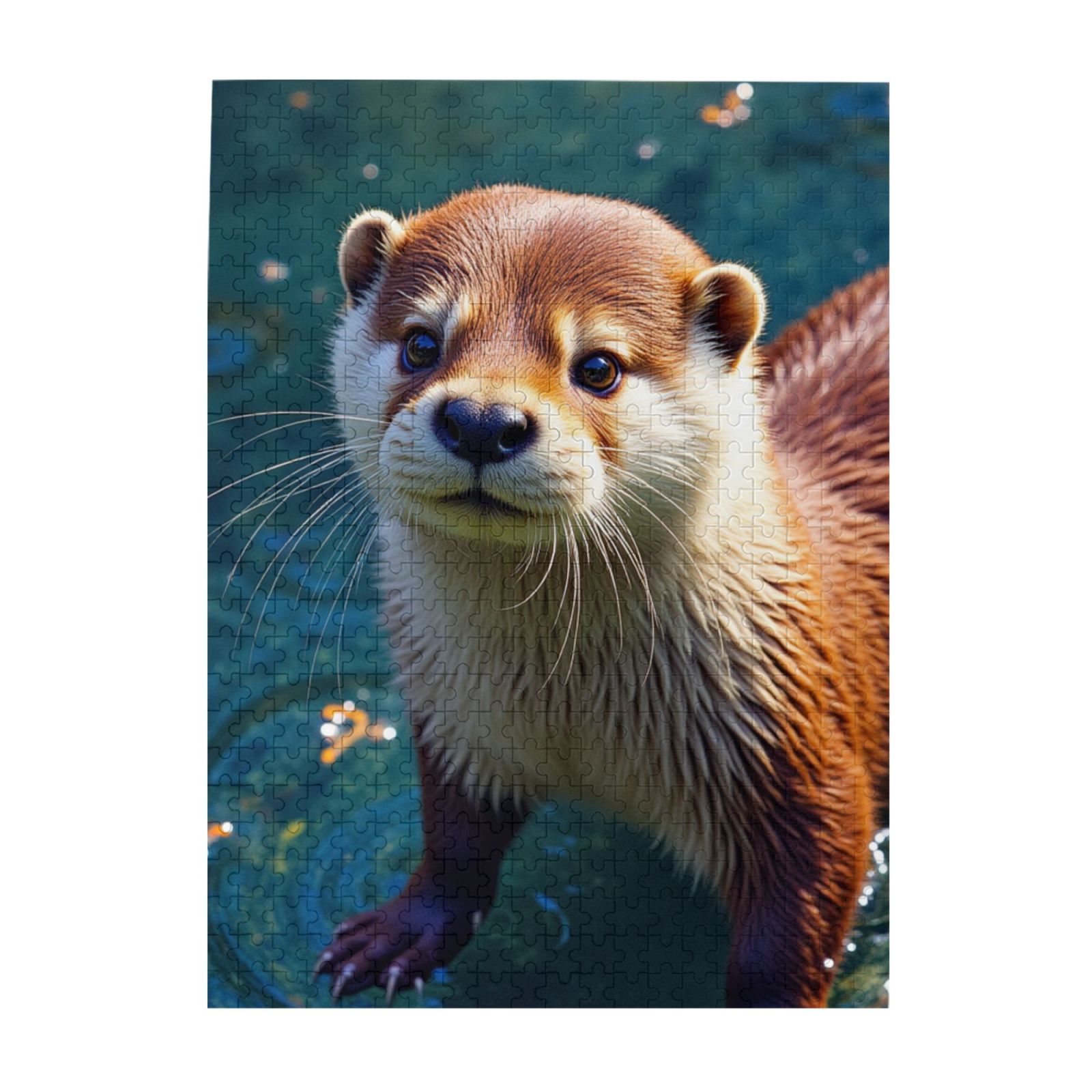 500 Piece Otter Jigsaw Puzzle For Adults Relaxing And Challenging Brain ...