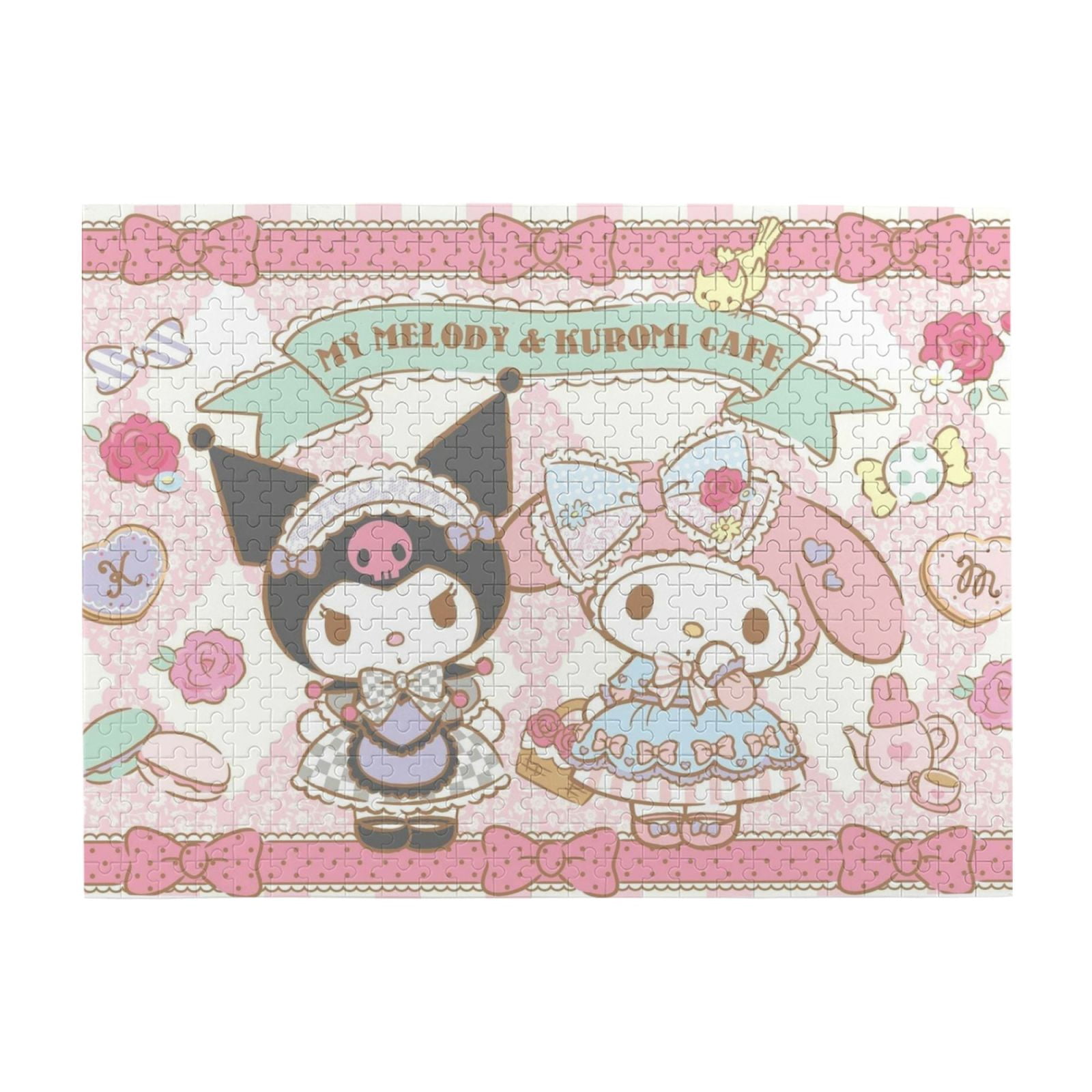 500 Piece Puzzle For Adults - Kuromi And My Melody Jigsaw Puzzle For ...
