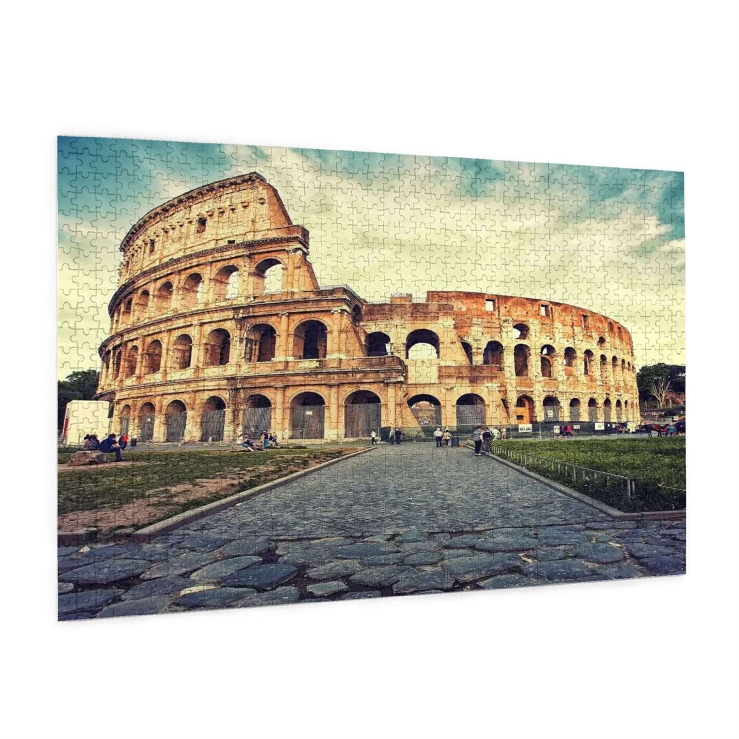 500 Piece Puzzle for Adults and Kids - Ancient Colosseum Roman Jigsaw ...