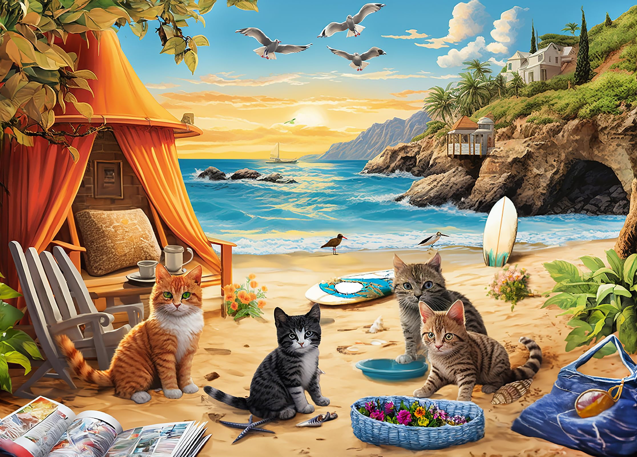 500 Piece Puzzles for STF9 Adults - Difficult Jigsaw Puzzles for Adults ...