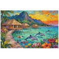500 Piece Rural Area Challenging Family Game Puzzle for Adults – Home ...