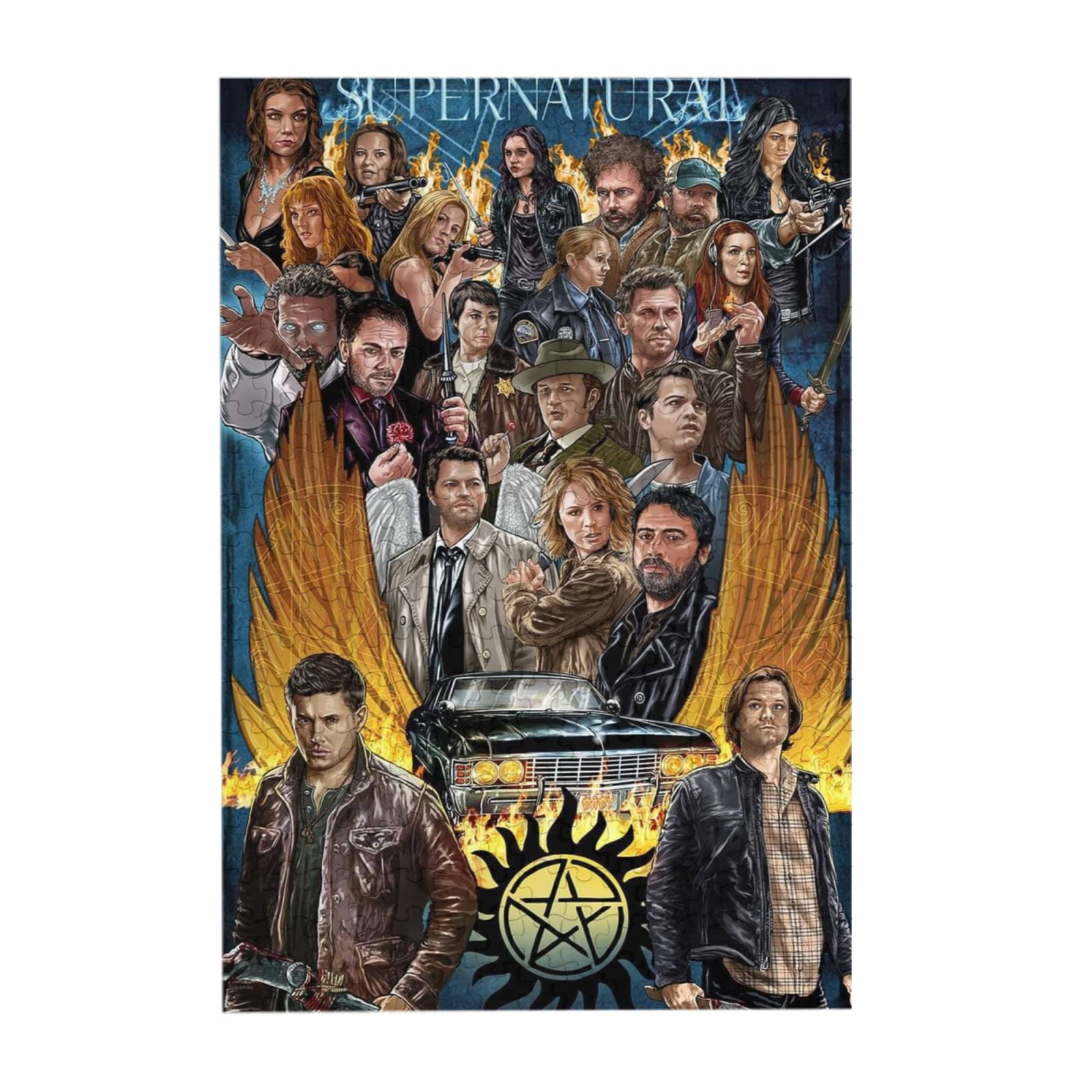 500 Piece Supernatural Jigsaw Puzzle for Adults Leisure Gift for ...