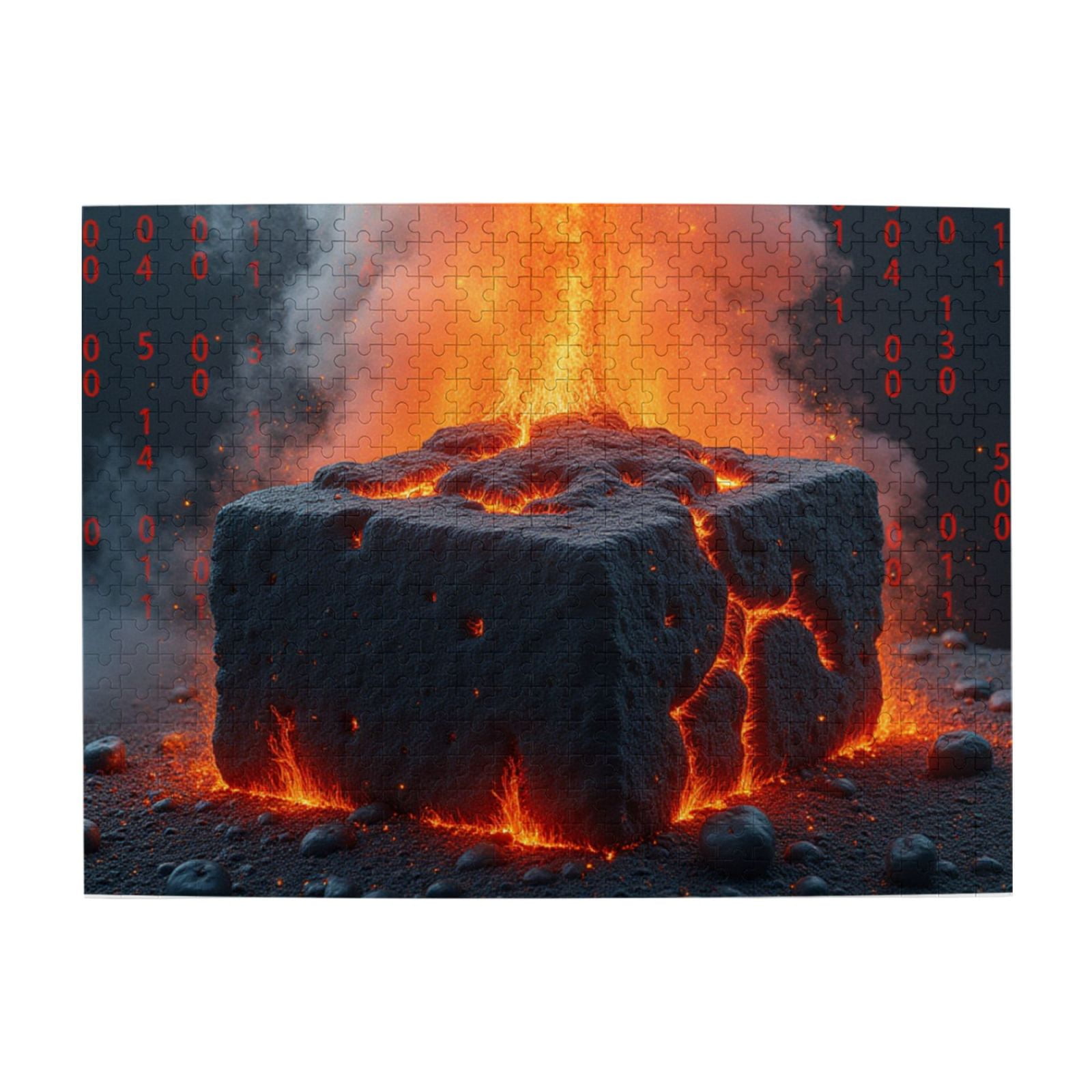 500 Piece Volcanic Rock Jigsaw Puzzle For Adults Challenging Lava ...
