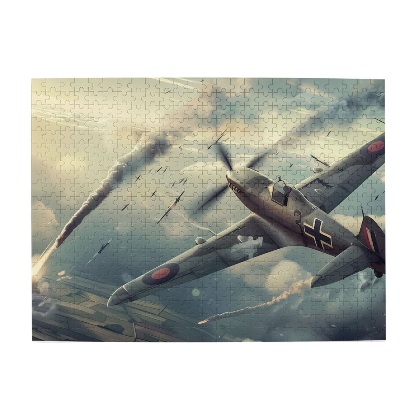 500 Piece WWII Air Combat Wooden Jigsaw Puzzle For Adults – Dynamic ...