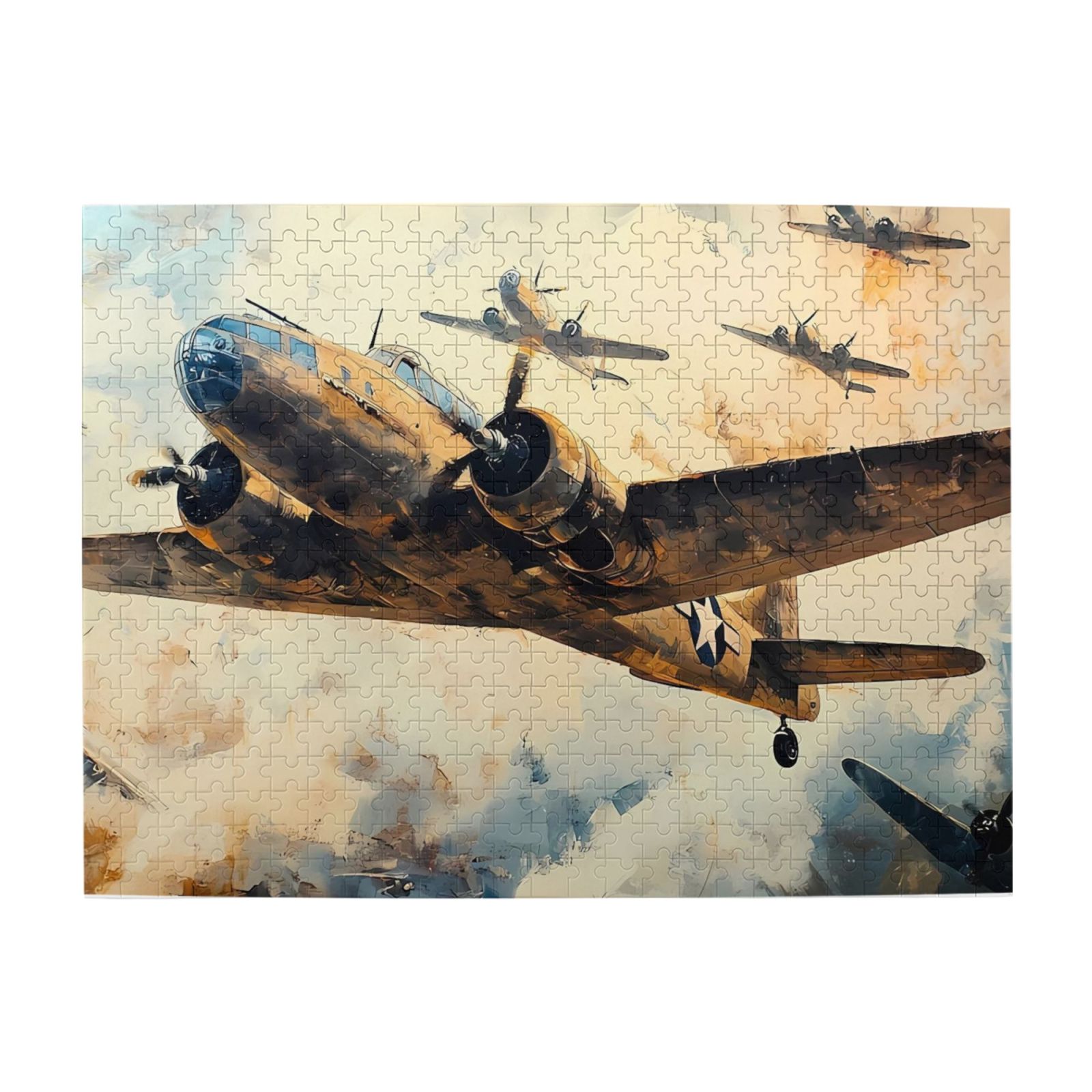 500 Piece WWII Bomber Planes Jigsaw Puzzle For Adults Challenging ...